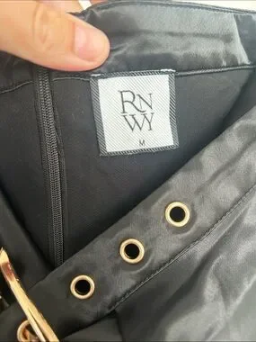 Runaway The Label | Dresses | Runaway The Label Black Midi Strapless ...